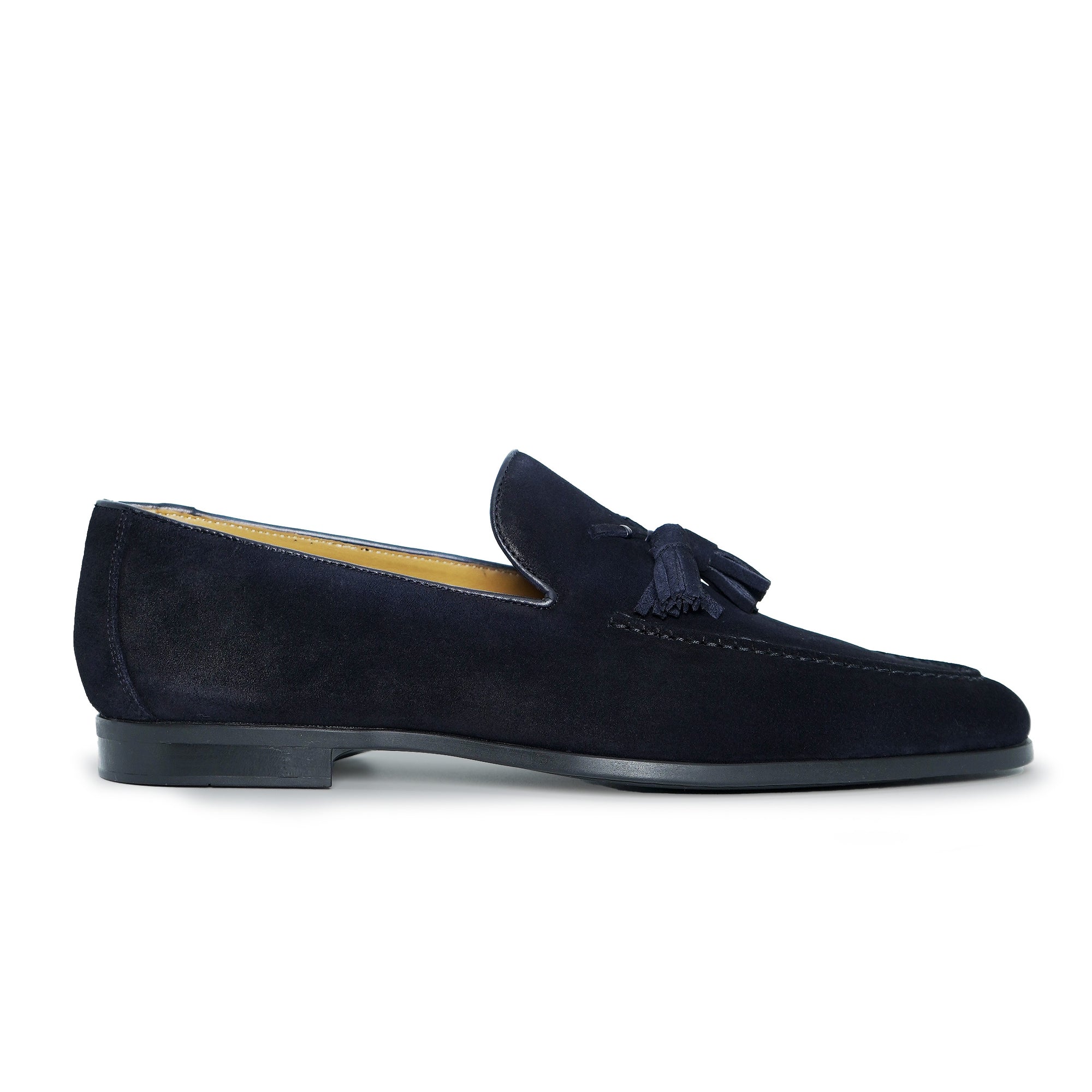Magnanni Slip-on Suede Loafer - Navy - Galvin for Men