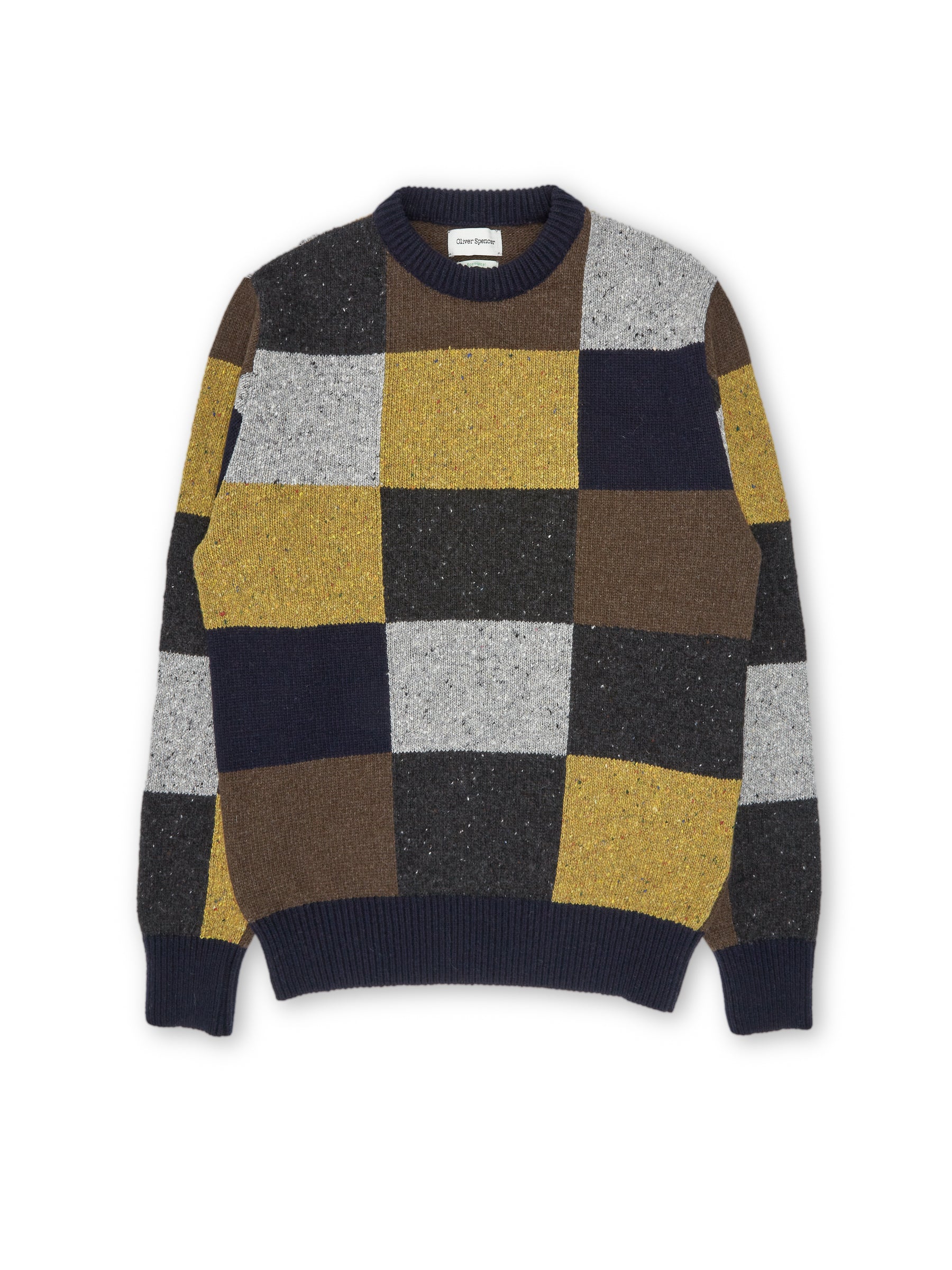 Oliver Spencer Blenheim Jumper Loftus - Multi - Galvin for Men